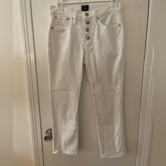 J. Crew | Jeans | J Crew High Rise White Jeans | Poshmark